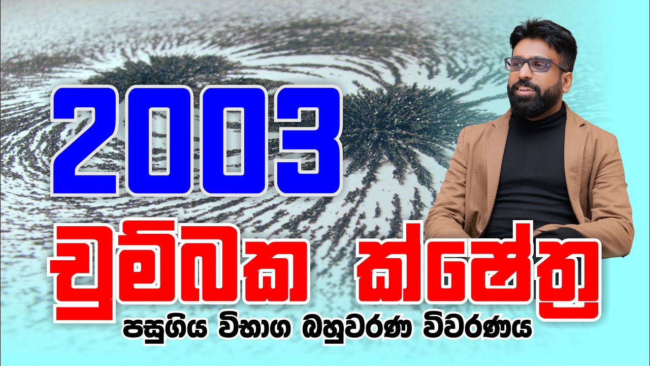 Mahen Jecob | චුම්බක ක්ෂේත්‍ර | Magnetic Fields | 2003 MCQ - YouTube