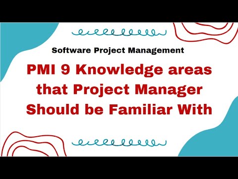 PMI 9 Knowledge Areas | Software Project Management - YouTube