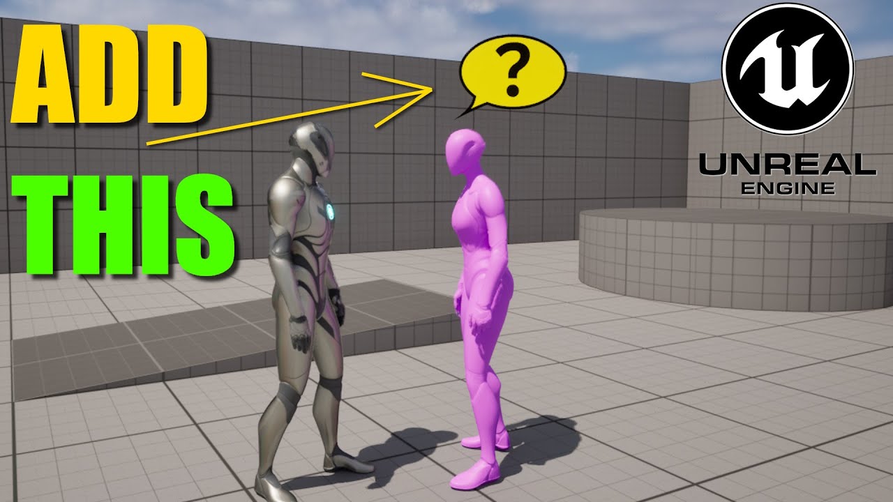 How To Add An ICON Above A Character In Unreal Engine 5 - YouTube