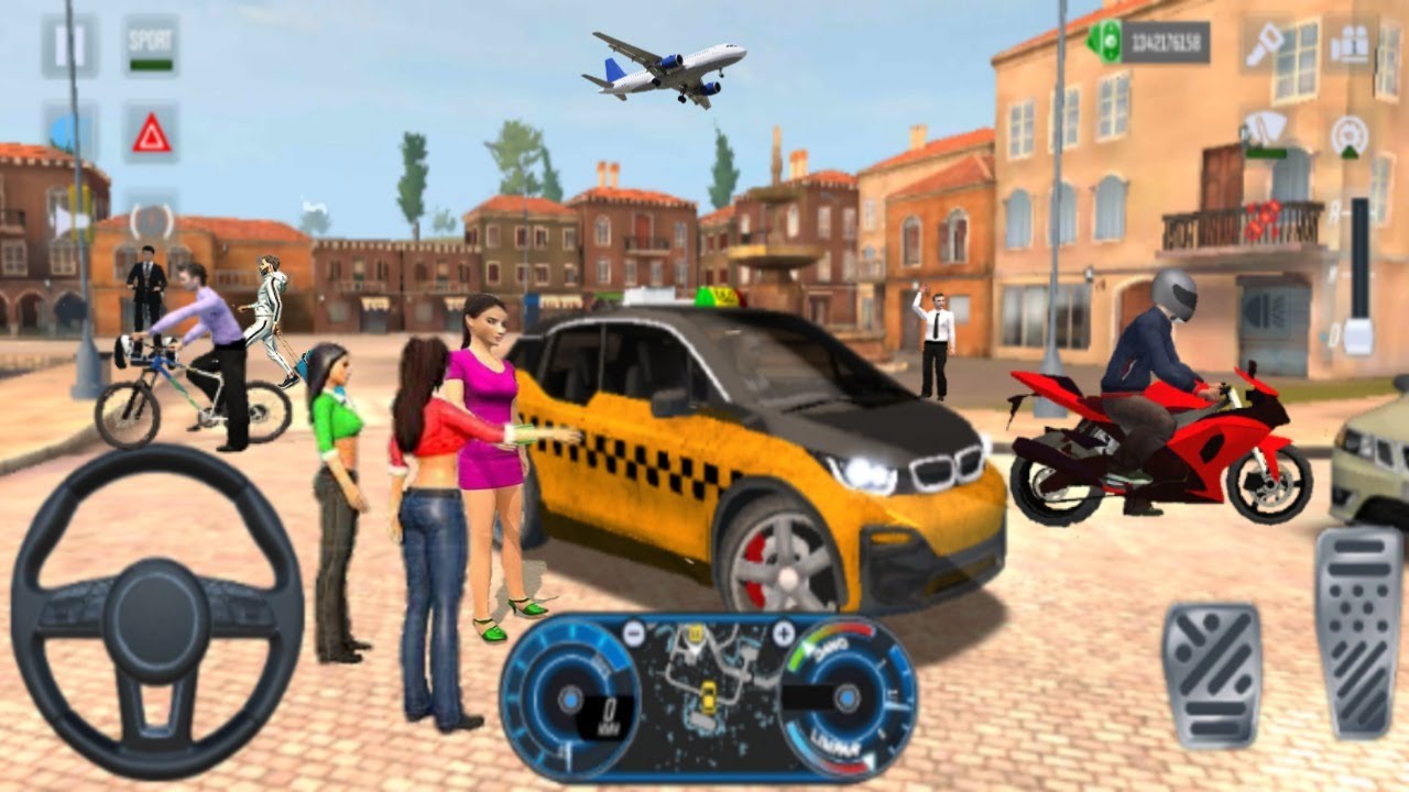 taxi sim 2022 evolution ovilex bmw i3 elétrico - YouTube