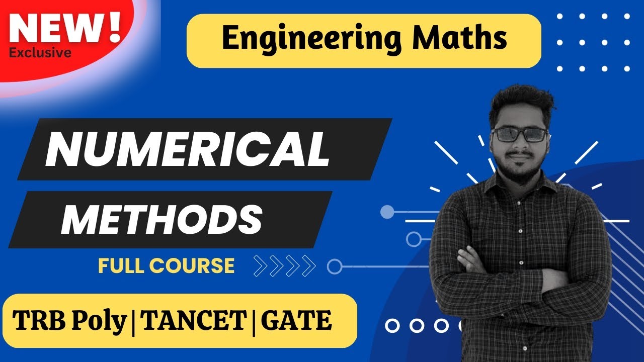 Numerical Methods | Unit -4 | Lec 18 | Problems based on Previous Session | JSMS Abdul - YouTube
