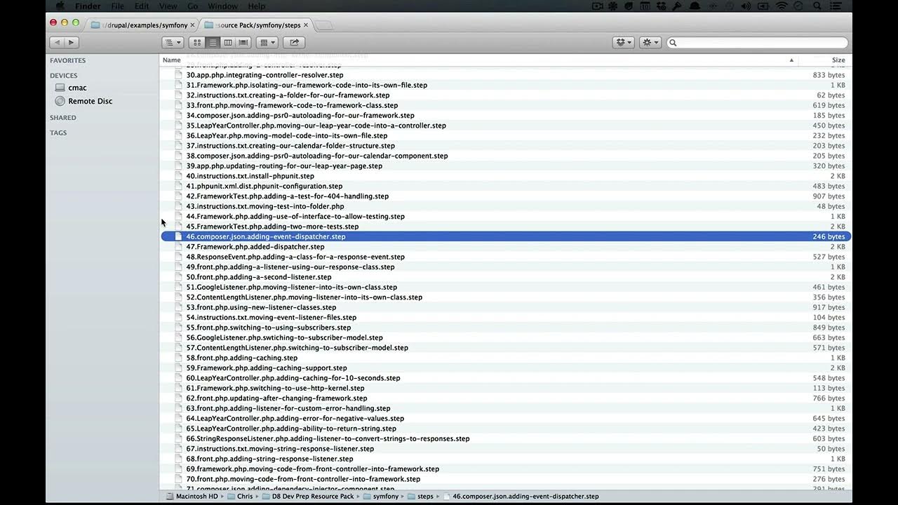 106. What the Event Dispatcher Symfony component does, and how to add it to our project - YouTube