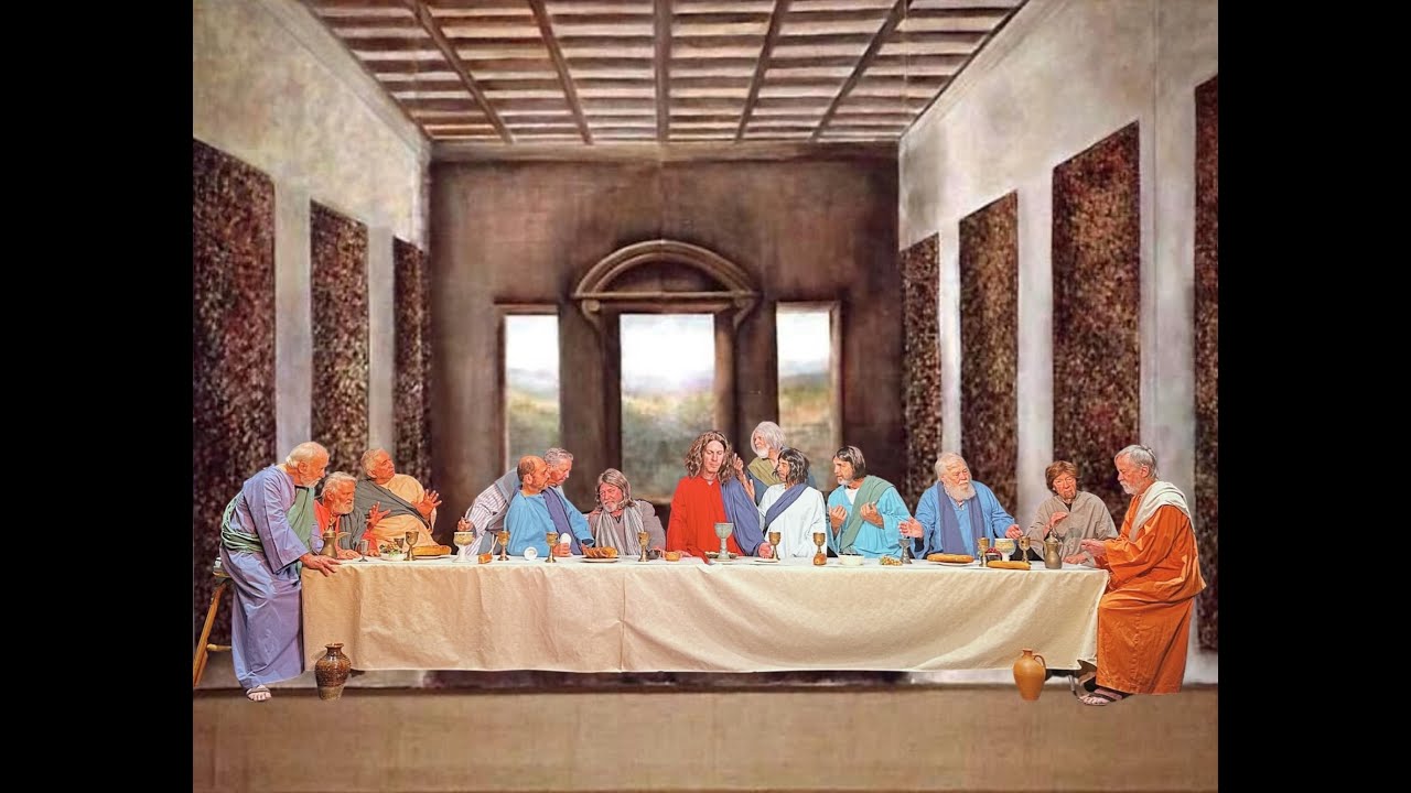 The Living Last Supper Dramatic Re enactment - YouTube