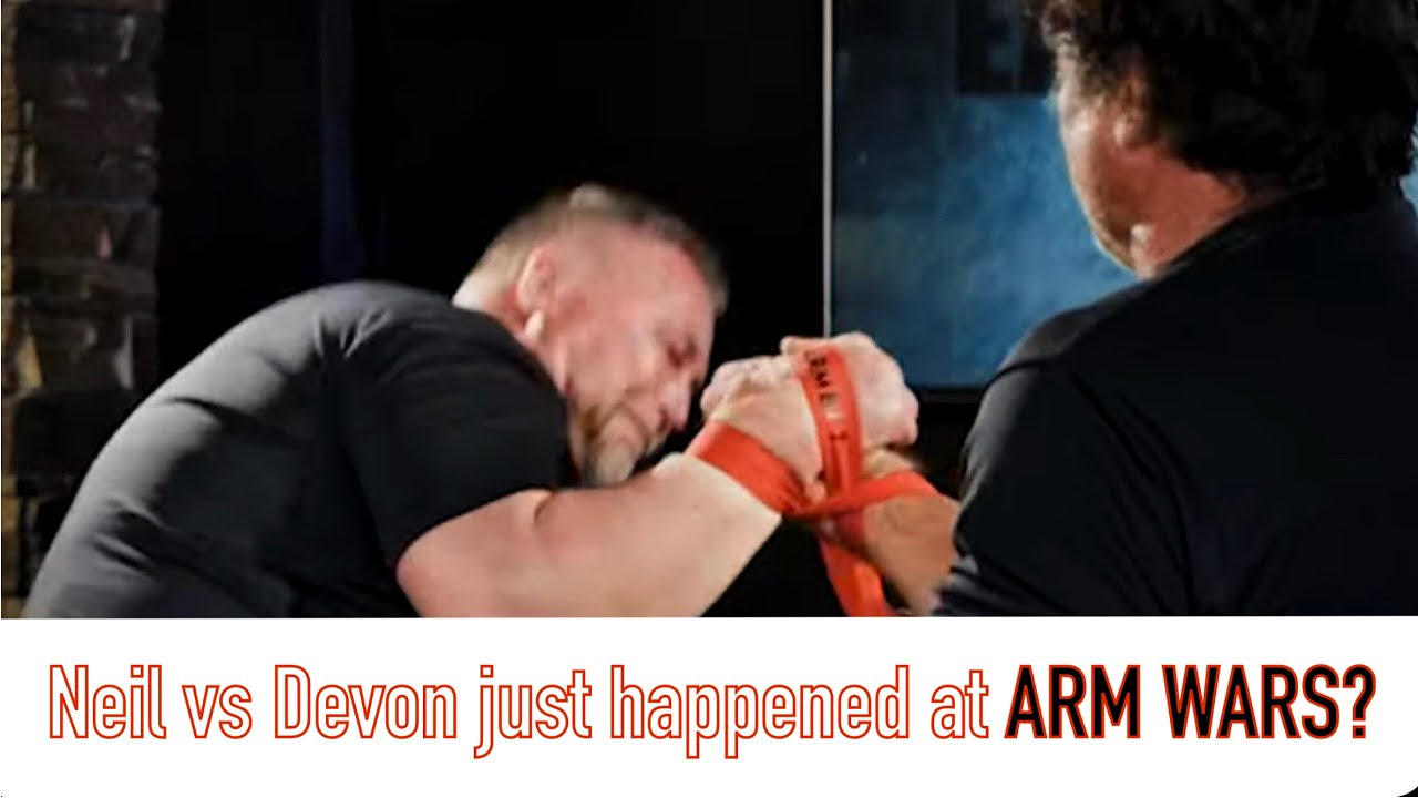 Neil Pickup and Devon Larratt just pulled at Arm Wars - YouTube