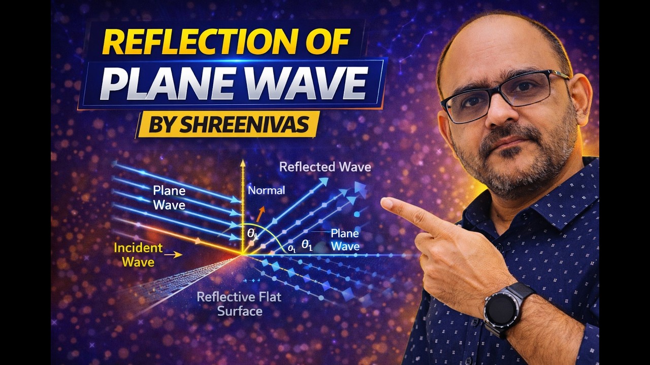 CHAPTER-10 WAVE OPTICS (REFLECTION OF PLANE WAVE) - YouTube