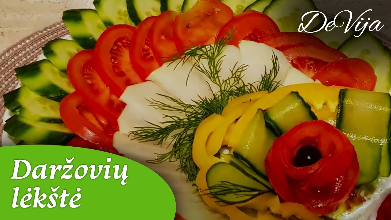 Daržovių lėkštė* Šventiniai patiekalai* Naujametinis stalas #DeVija ...
