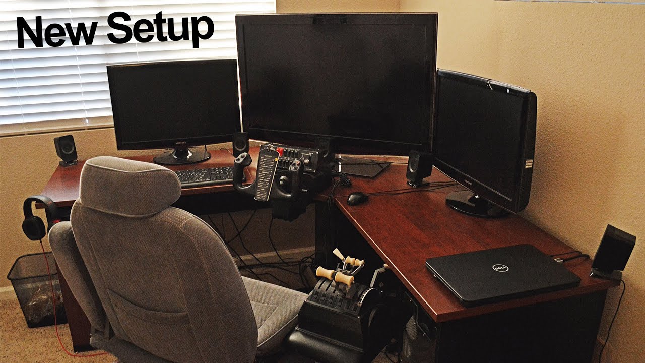 NEW Flight Simulation / Production Setup! - YouTube