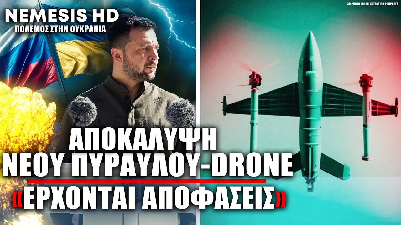 Η Ουκρανία αποκάλυψε τον νέο πύραυλο-Drone «Palyanytsya»: «Ετοιμάζουμε ...