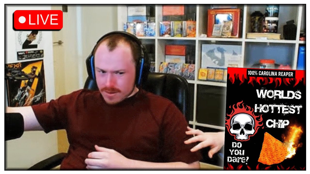 Lynds Eats Worlds Hottest Chip and Goes Mute - YouTube