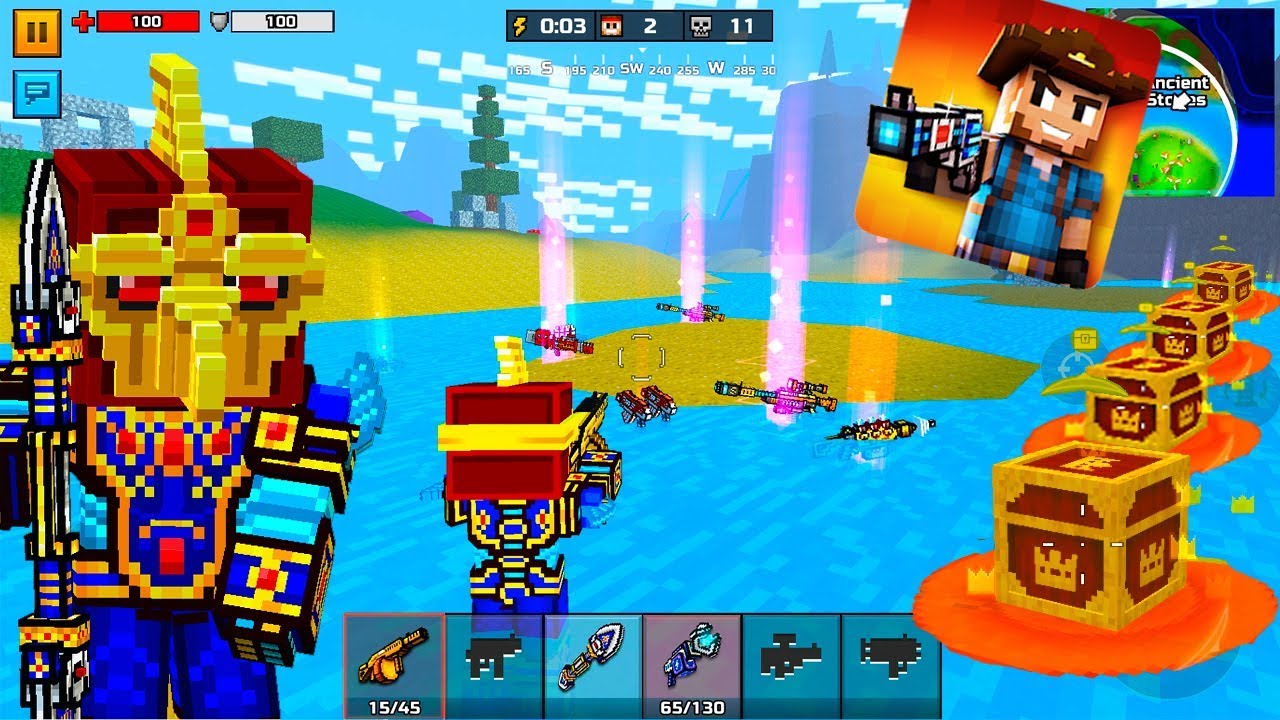 Pixel Gun 3D - Premium Clan Lider (TOP FAN) - YouTube