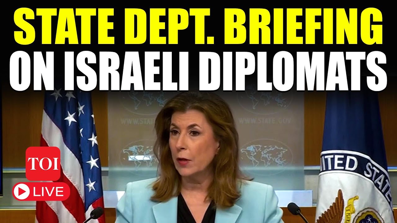 LIVE | State Dept. Makes Big Israel Announcement After Diplomats Killed ...