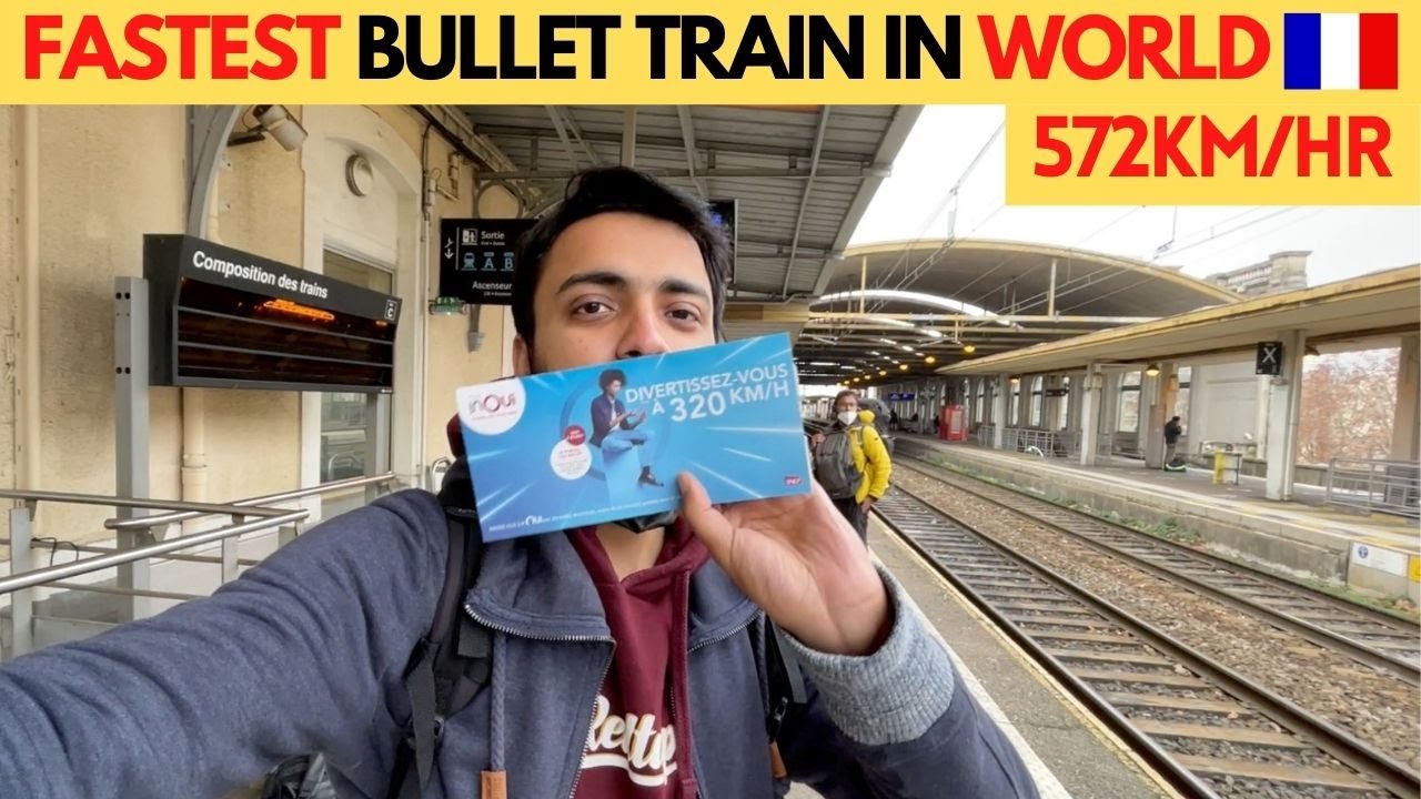 FASTEST BULLET TRAIN in WORLD in FRANCE | Double-Decker | TGV - YouTube