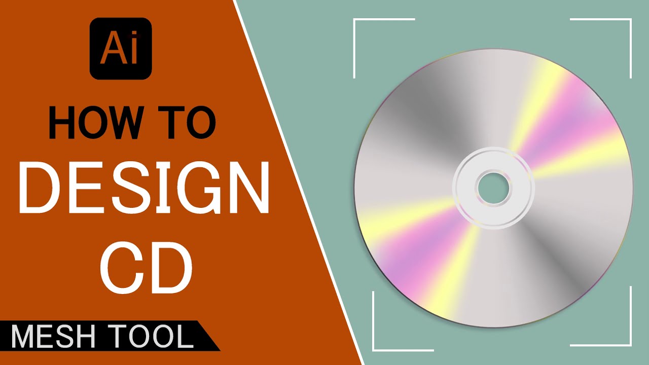 How To Make CD In Adobe Illustrator Mesh Tool Adobe Illustrator Vector Cd Disk YouTube How To Make CD In Adobe Illustrator Mesh Tool Adobe Illustrator Vector Cd Disk YouTube