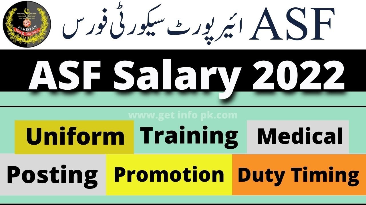 ASF Salary 2022 ASI & Corporal | Ranks - YouTube