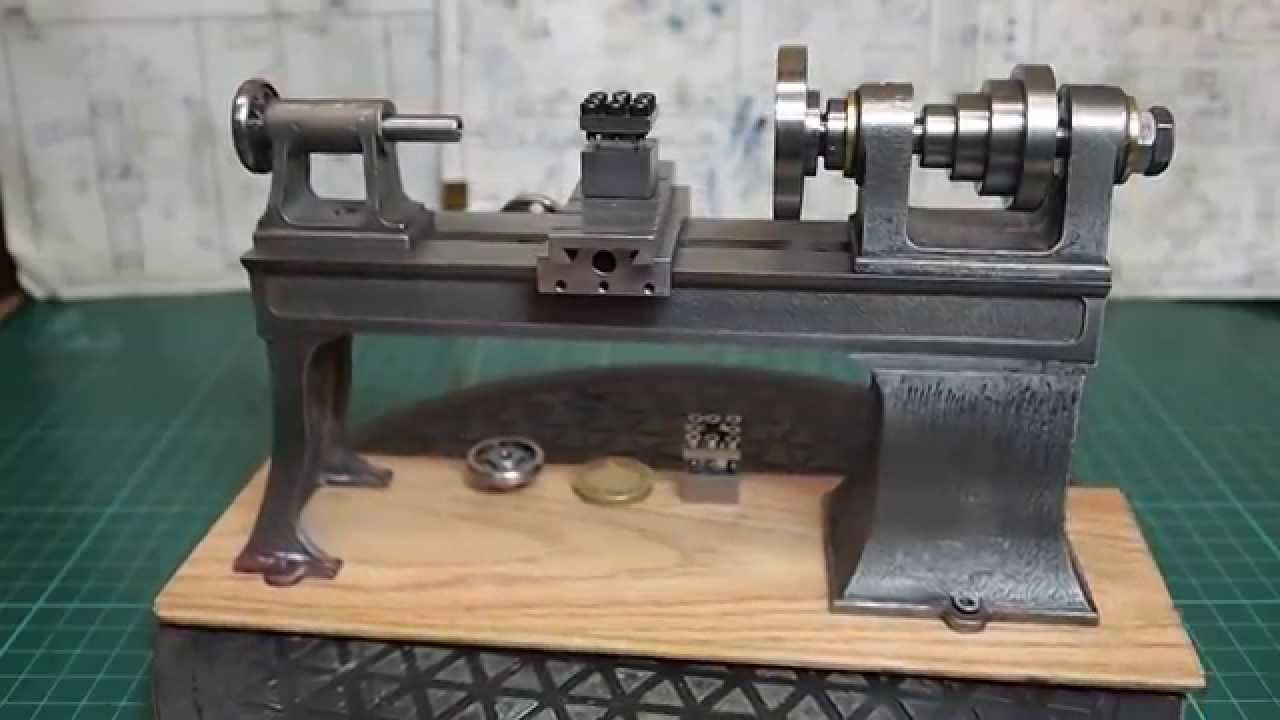 Stuart Models Engineering Lathe (progress so far 26.01.15) - YouTube