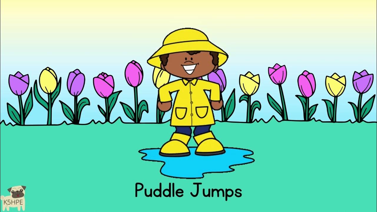 Spring Kids Fitness Brain Break, Dance Party, Physical Education ...