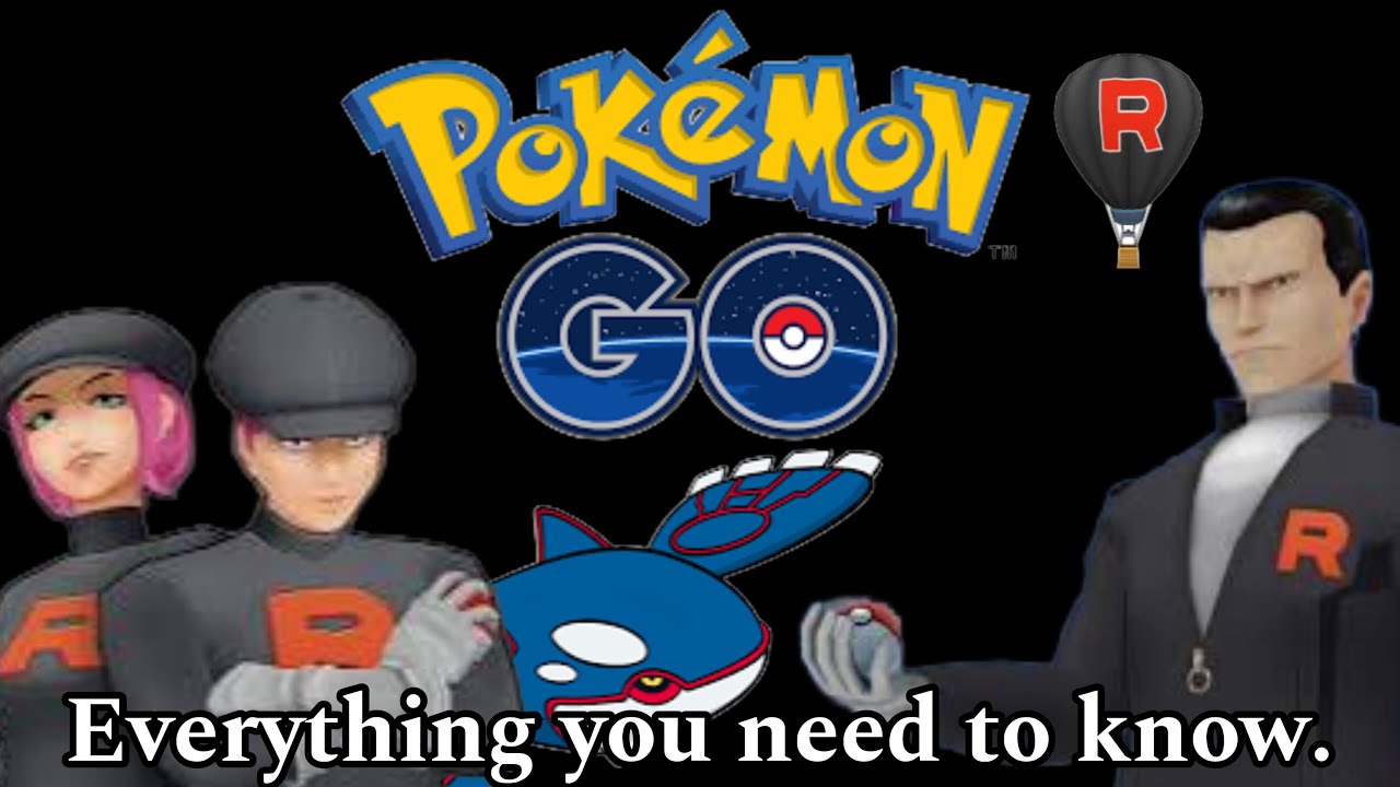 Team go rocket event in Pokémon GO (everything you need to know) - YouTube