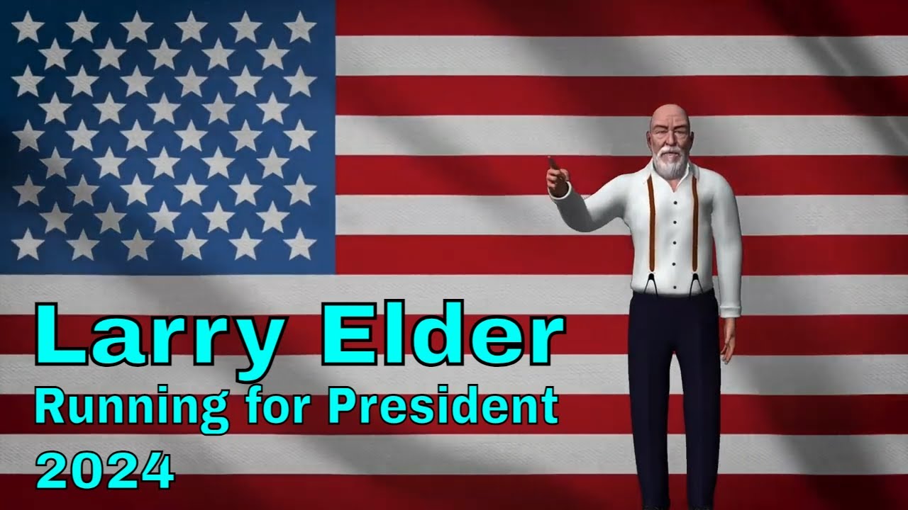 Larry Elder Running for President in 2024 by John Grimaldi - YouTube