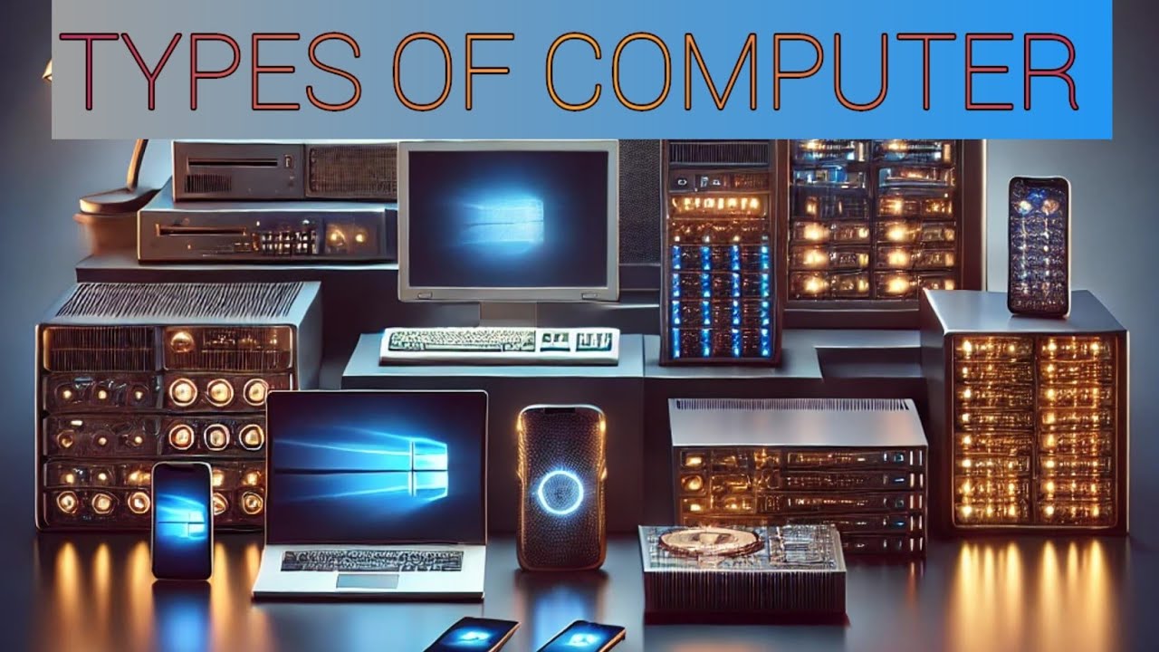 Types of Computers | Supercomputers, Mainframes, PCs & More - YouTube
