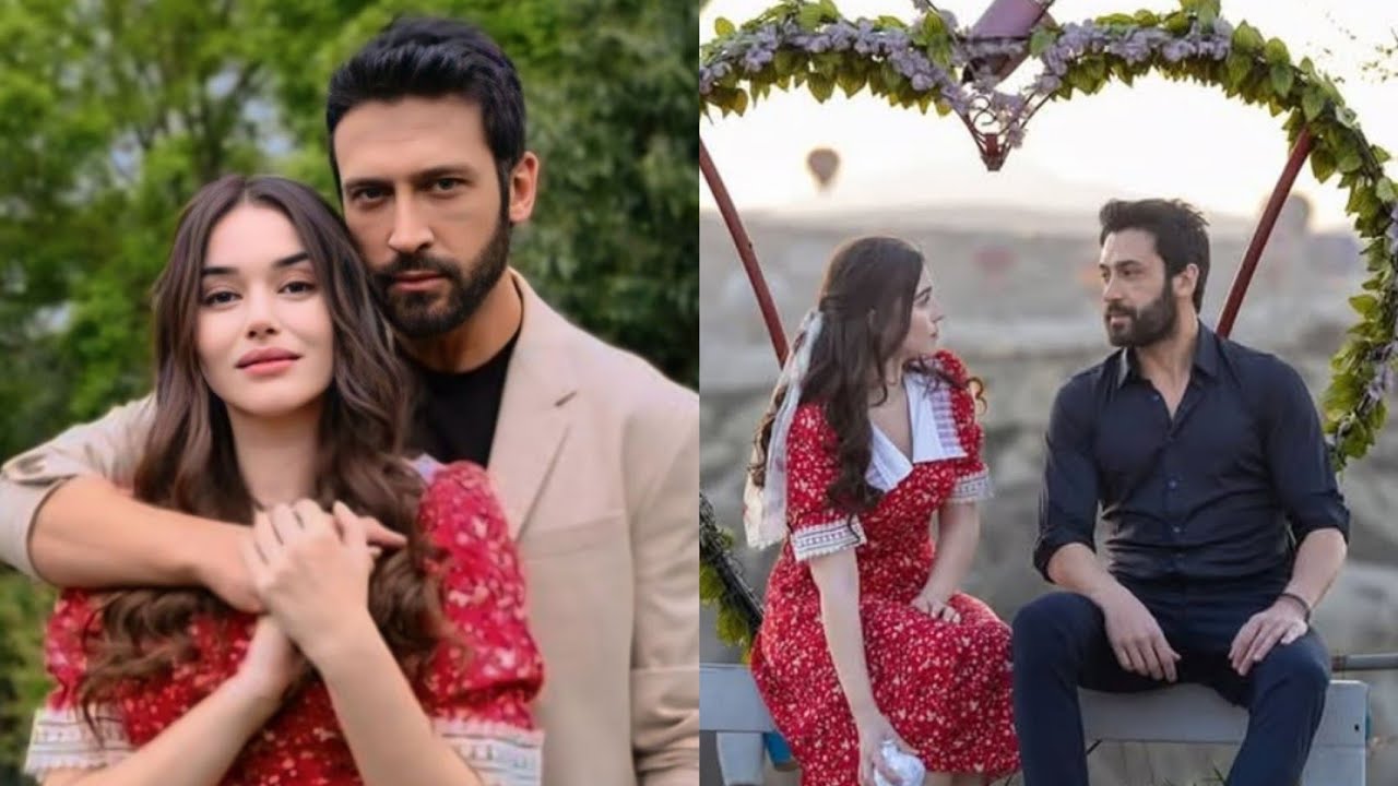 Aybuke yilmaz new sharing with Emre ozmen beautiful lovely moments ...