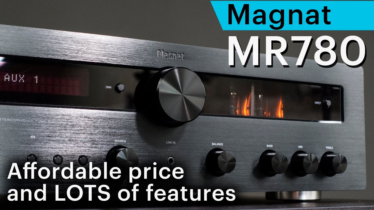 Magnat MR780. Affordable price and LOTS of features - YouTube