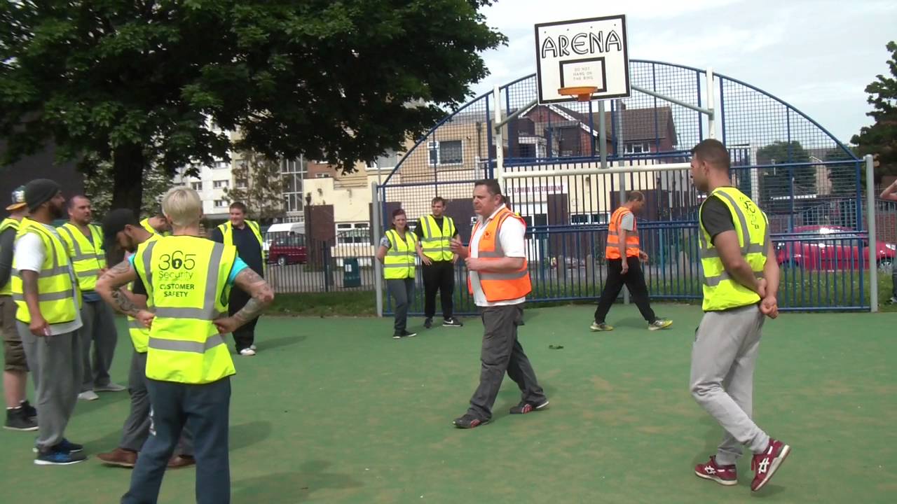 365 Security Bouncer Training Wales - YouTube