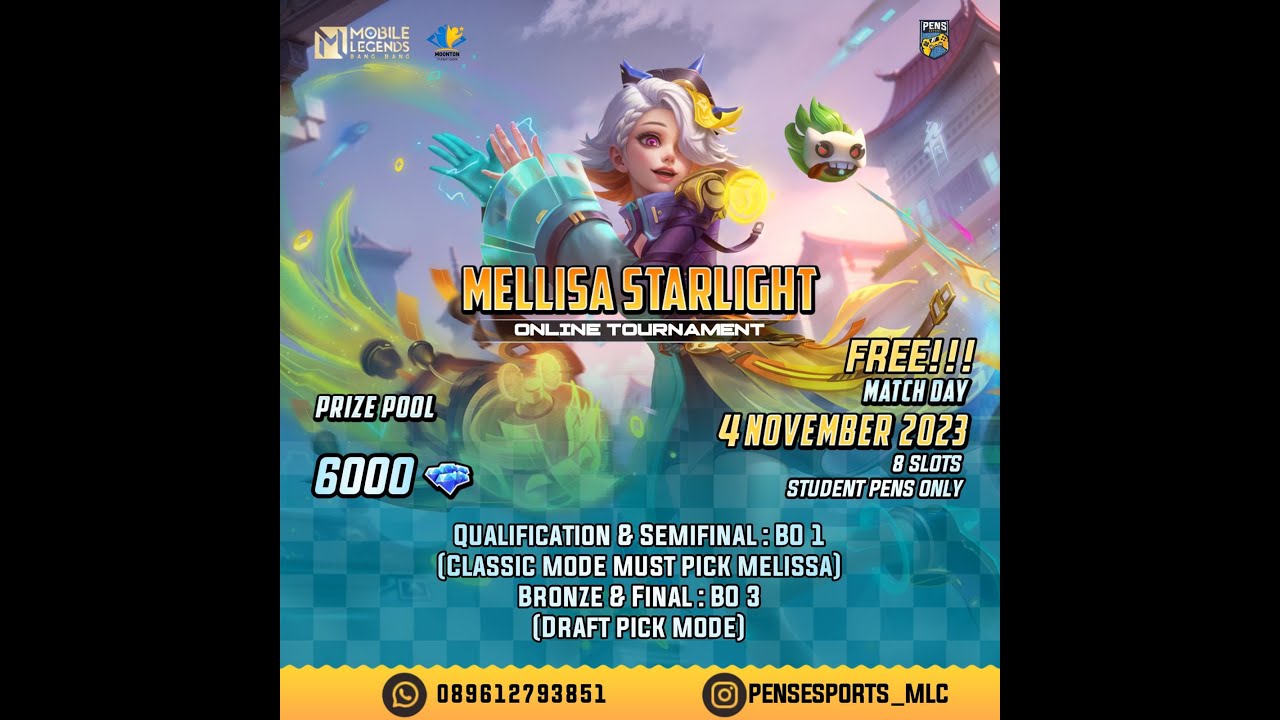 [🔴LIVE ] Bronze Match || MLBB x Ducati Skin Tournament - PENS ESPORTS ...