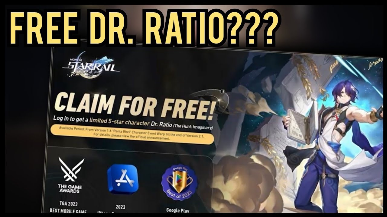 FREE DR RATIO?!? - 1.6 is the BEST Update Yet | Honkai: Star Rail - YouTube