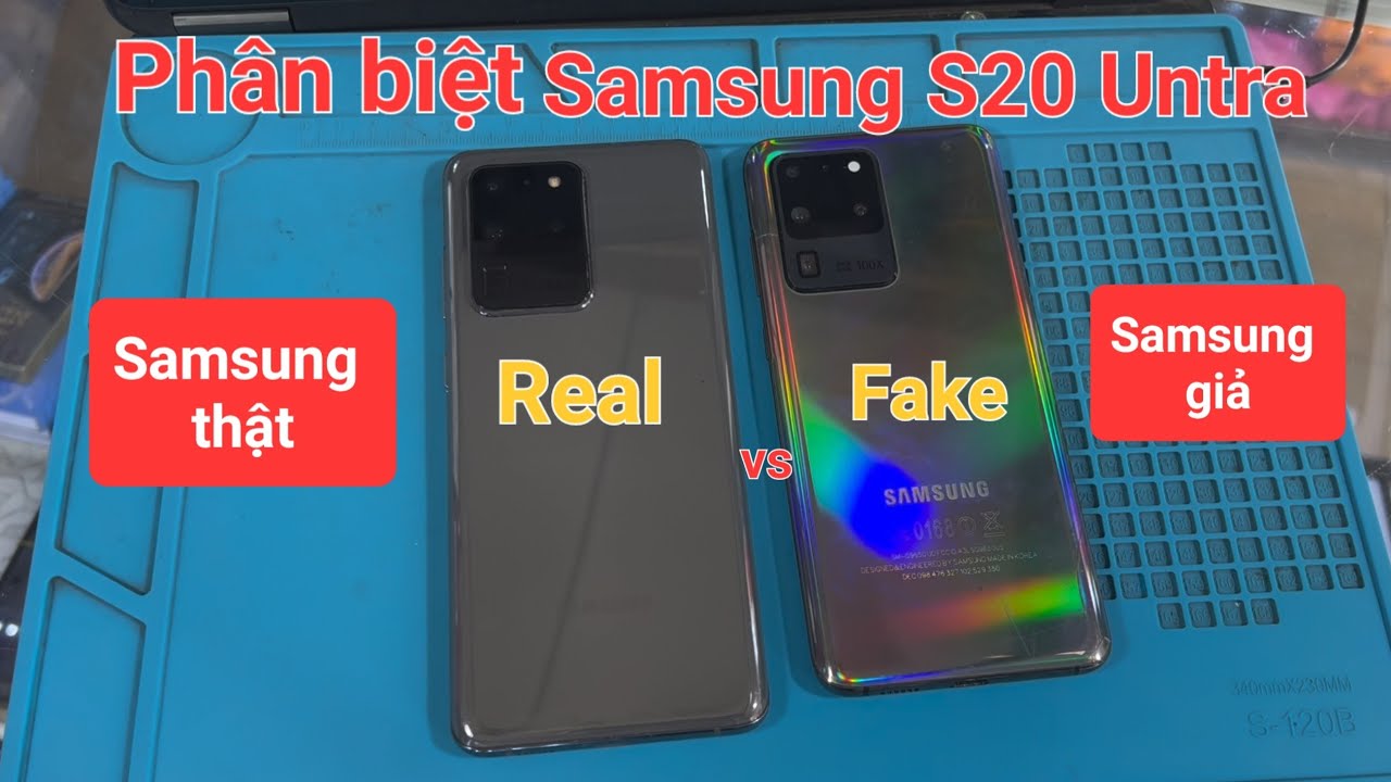 Phân biệt Samsung giả thật | Distinguish fake Samsung - YouTube