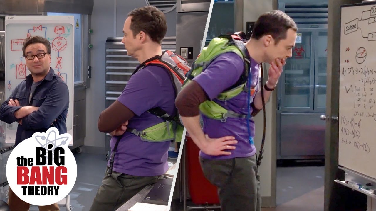 Sheldon Works on Two Projects at Once | The Big Bang Theory - YouTube