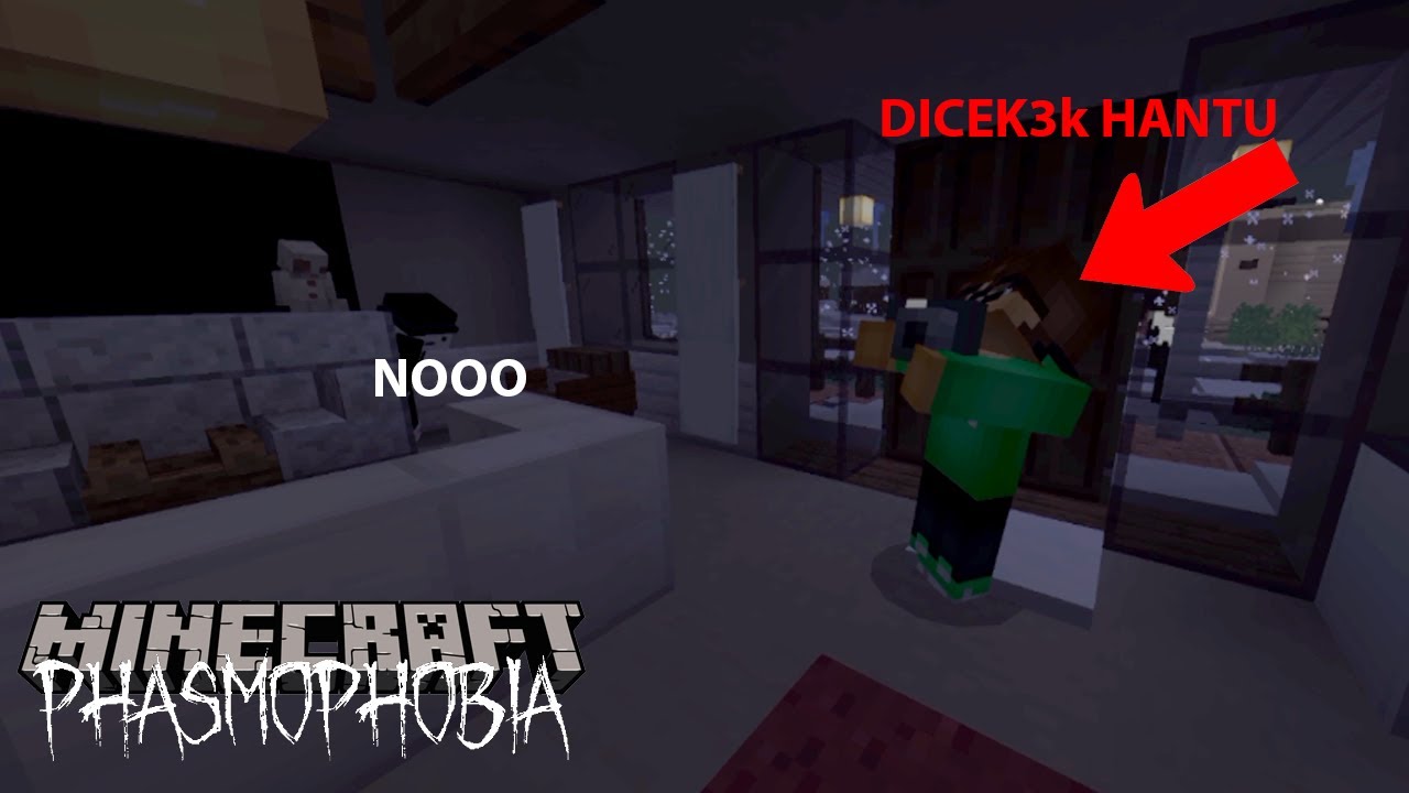Main PHASMOPHOBIA versi Minecraft!!! - YouTube