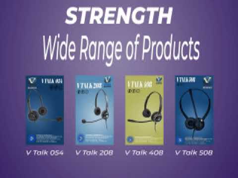 VTALK Headset // OM VAISHNAVI TELECOMP SOLUTIONS PRIVATE LIMITED - YouTube