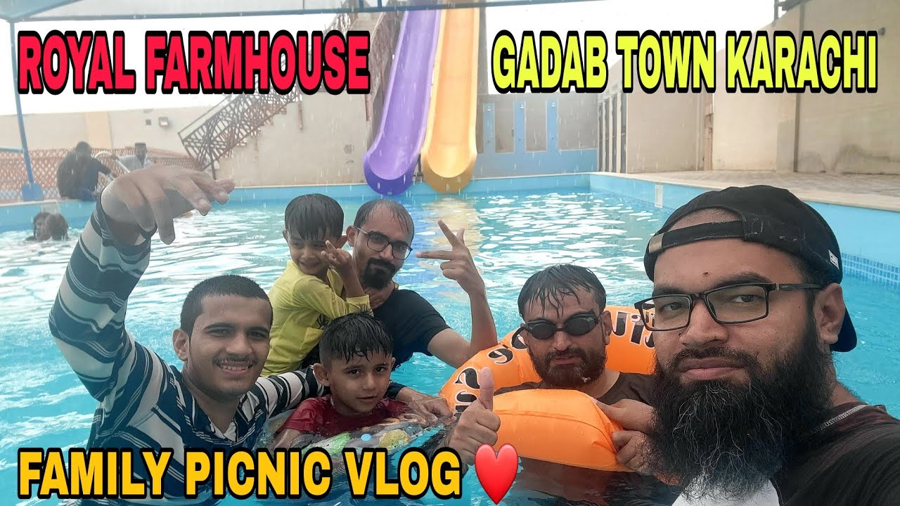 Family Picnic at Al Jannat Royal Farmhouse in Gadap Karachi Full of Fun ...