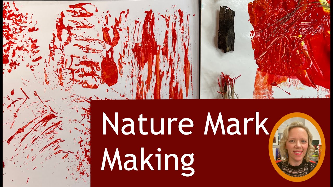 Nature Mark Making: Let's Get Inspired by the marks nature makes - YouTube