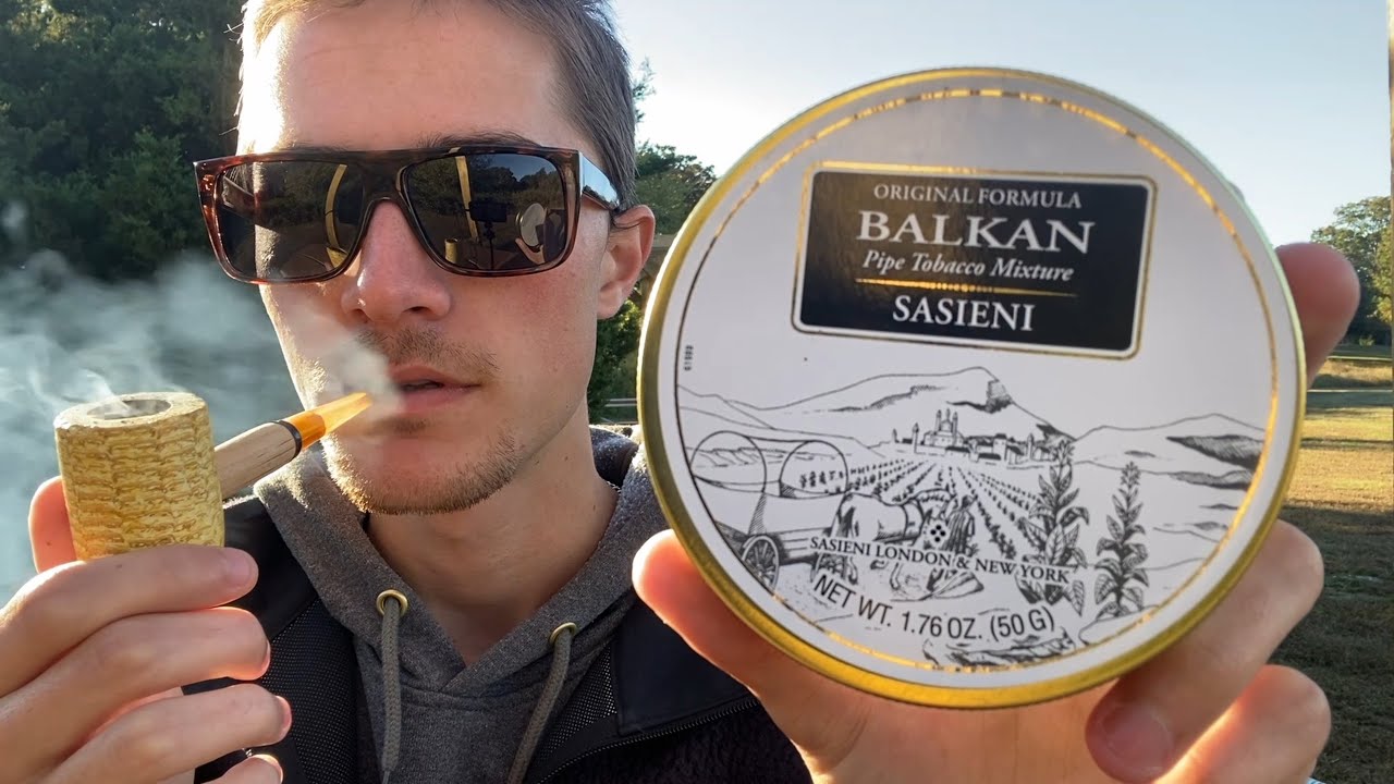 Smoking a “Balkan Blend” Pipe Tobacco for the First Time - YouTube