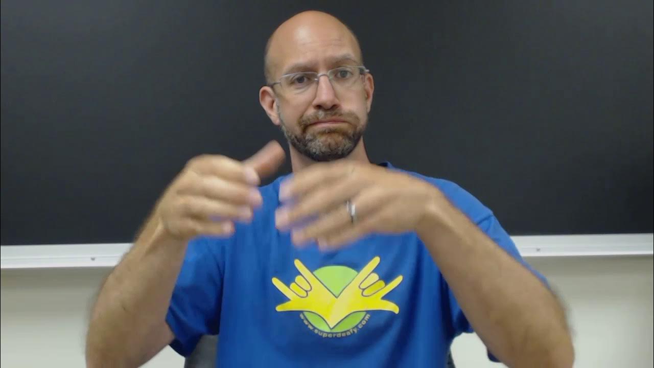 Describing an Object - Video Assignment | ASL - American Sign Language ...