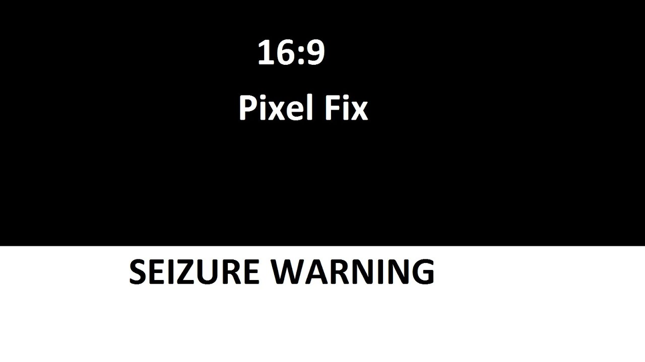 How to Fix Stuck and Frozen Pixels on your tv screen and monitor 1080P ...