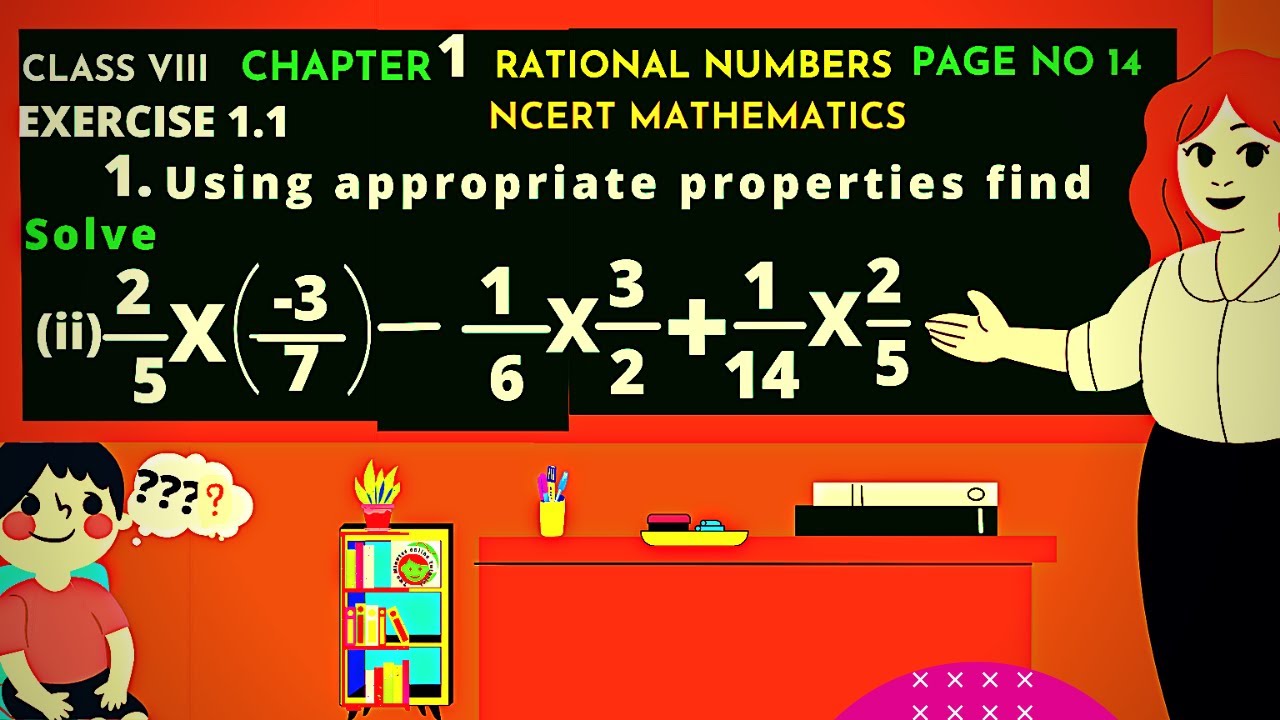 SOLUTIONS NCERT CBSE CLASS 8 MATHEMATICS CHAPTER 1 RATIONAL NUMBERS ...