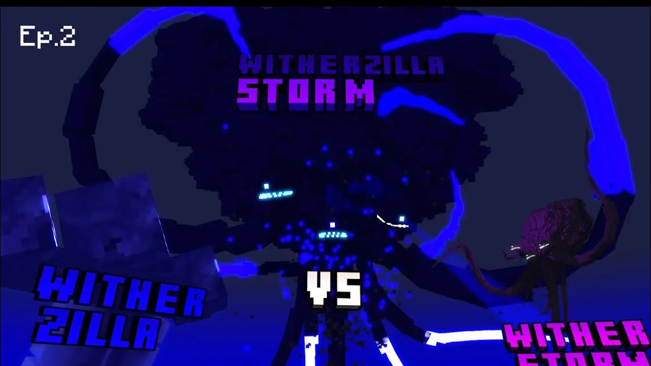 witherzilla storm Vs witherzilla and wither storm @DrakoAnimates - YouTube