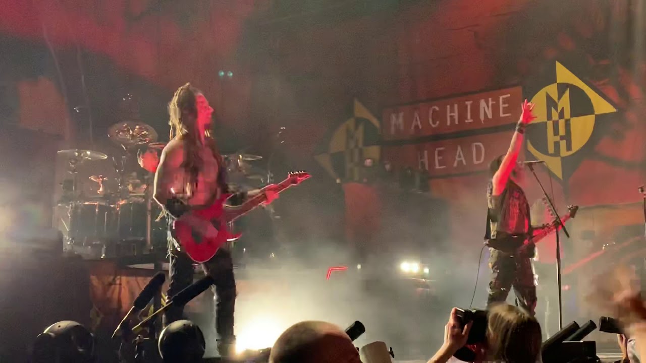 MACHINE HEAD Davidian Live on BME 25th Anniversary Tour The Fox Theater ...