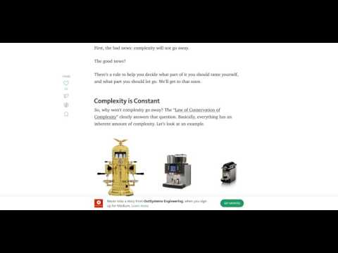 The Law of Conservation of Complexity - YouTube