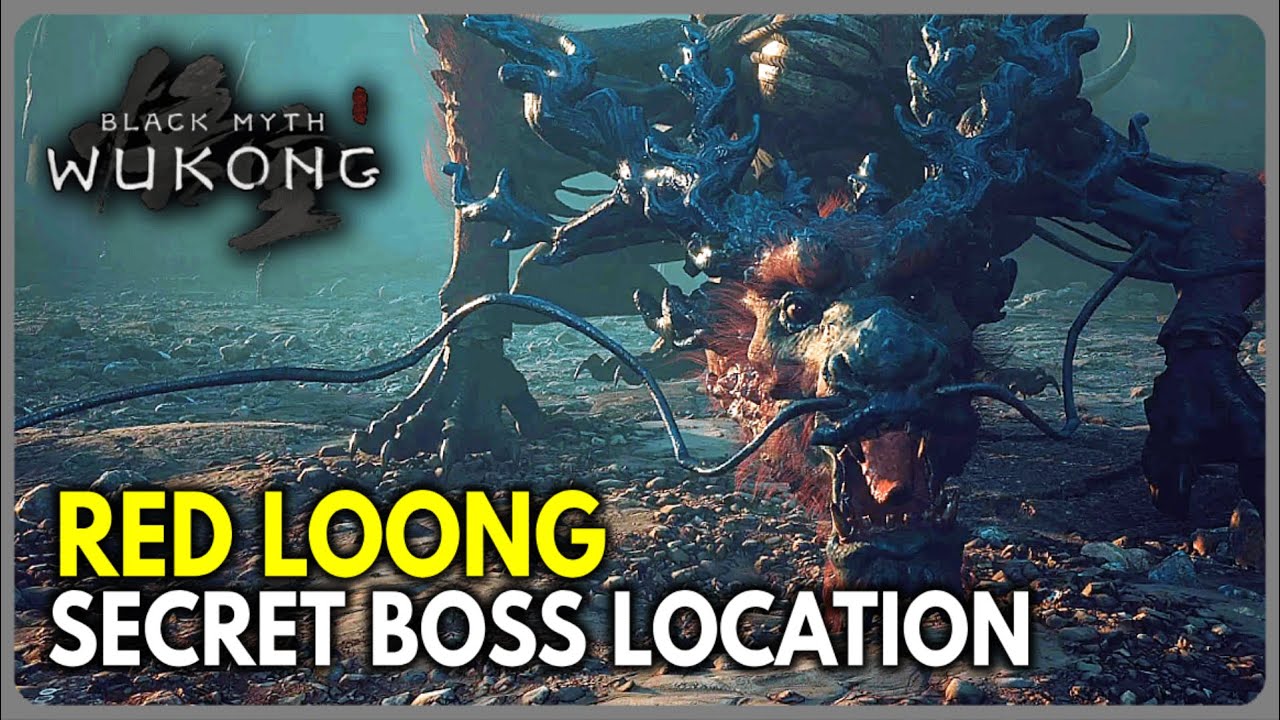 Red Loong Boss Fight & Location - Chapter 1 | Black Myth Wukong - YouTube