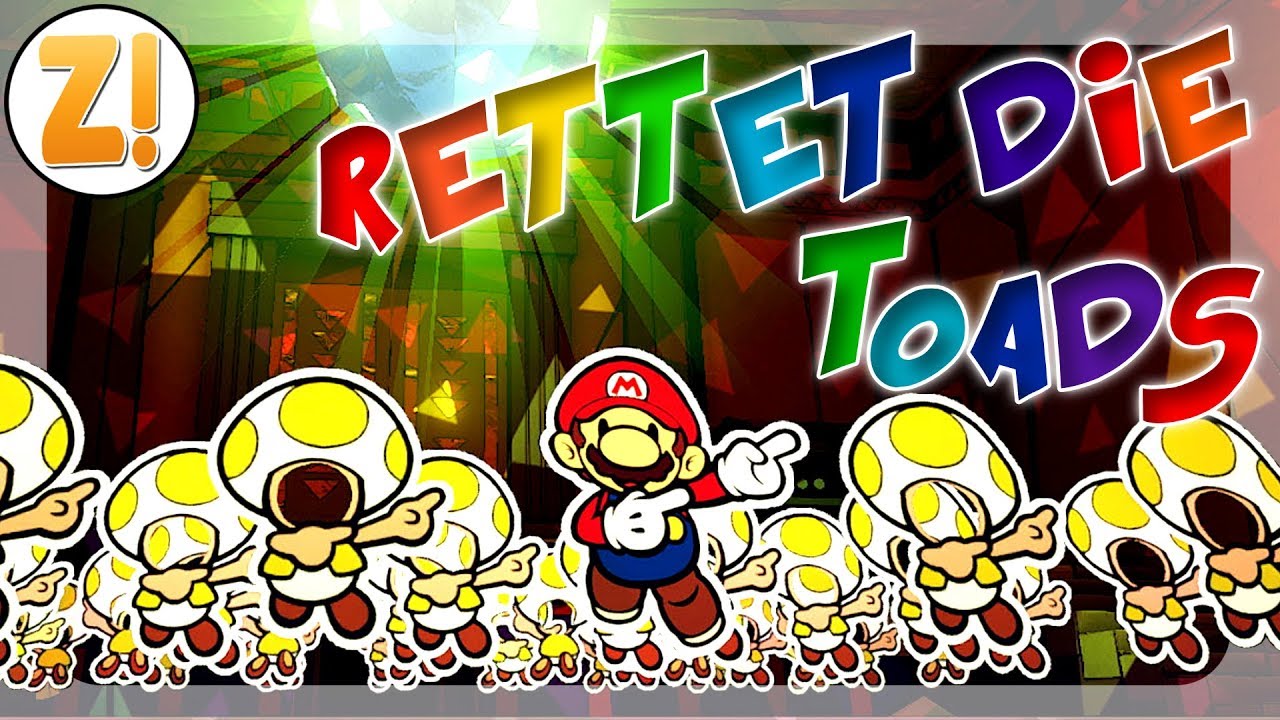 Rettet die TOADS 🪁 | Paper Mario: The Origami King - YouTube