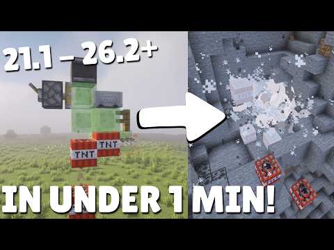 UPDATED & EASY TNT Duplicator Minecraft Java 21.1/26.2+