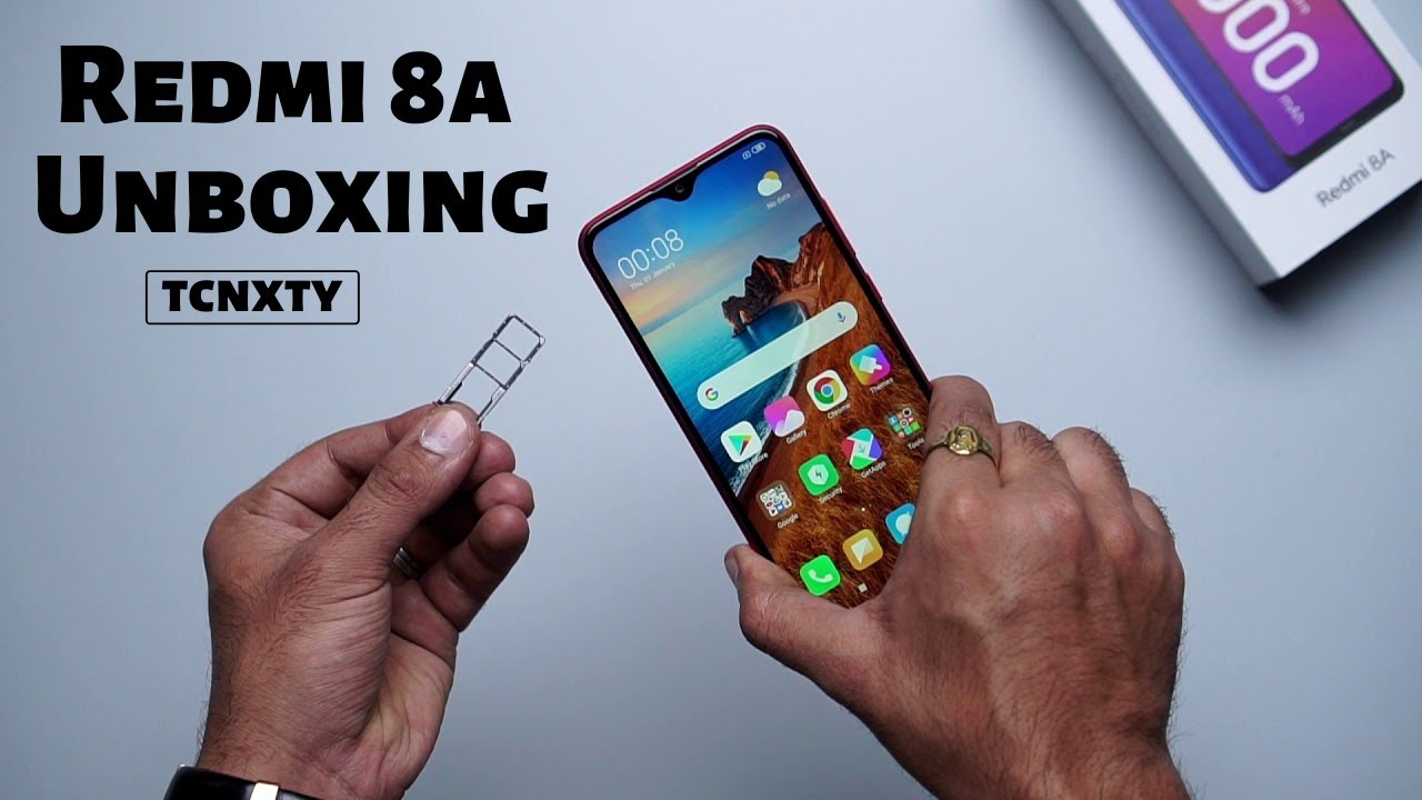🔴Redmi 8A unboxing & first look | English - YouTube