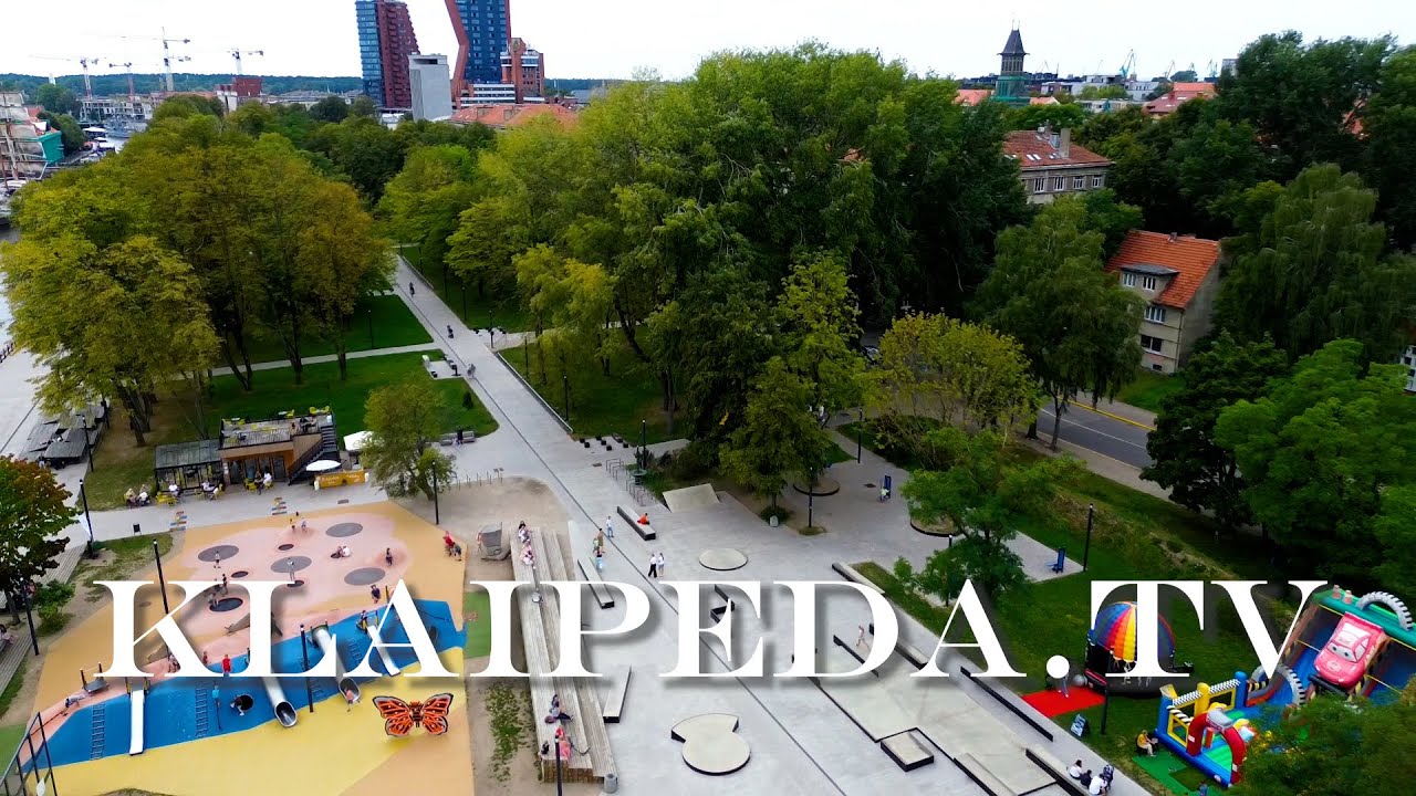 Danės skveras indelis į klaipėdietiškos dvasios ateities kartas - YouTube