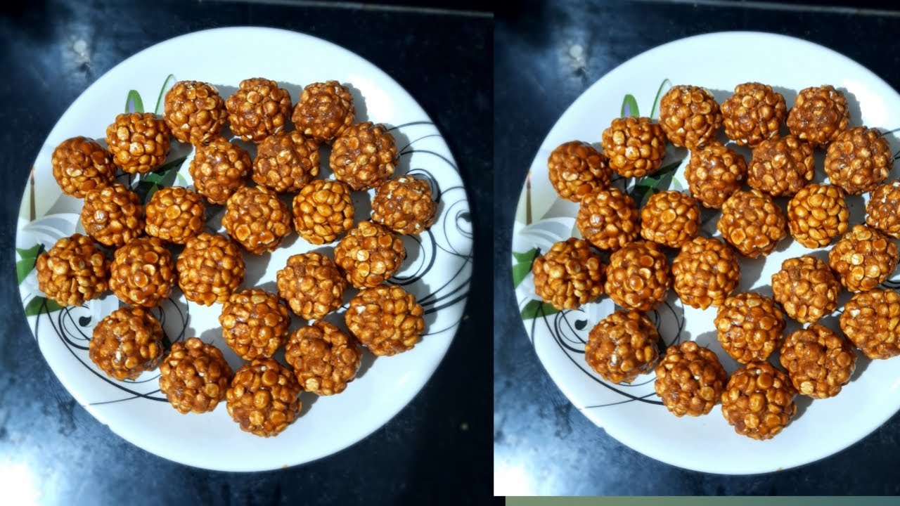 putnala laddu recipe in telugu || roasted chana dal recipe || pappu ...
