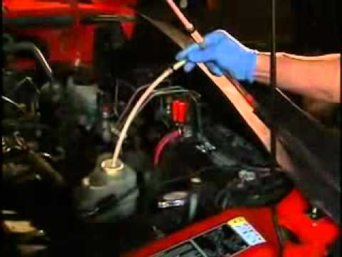 How to operate a Wynn's Power Steering Flush Machine - YouTube