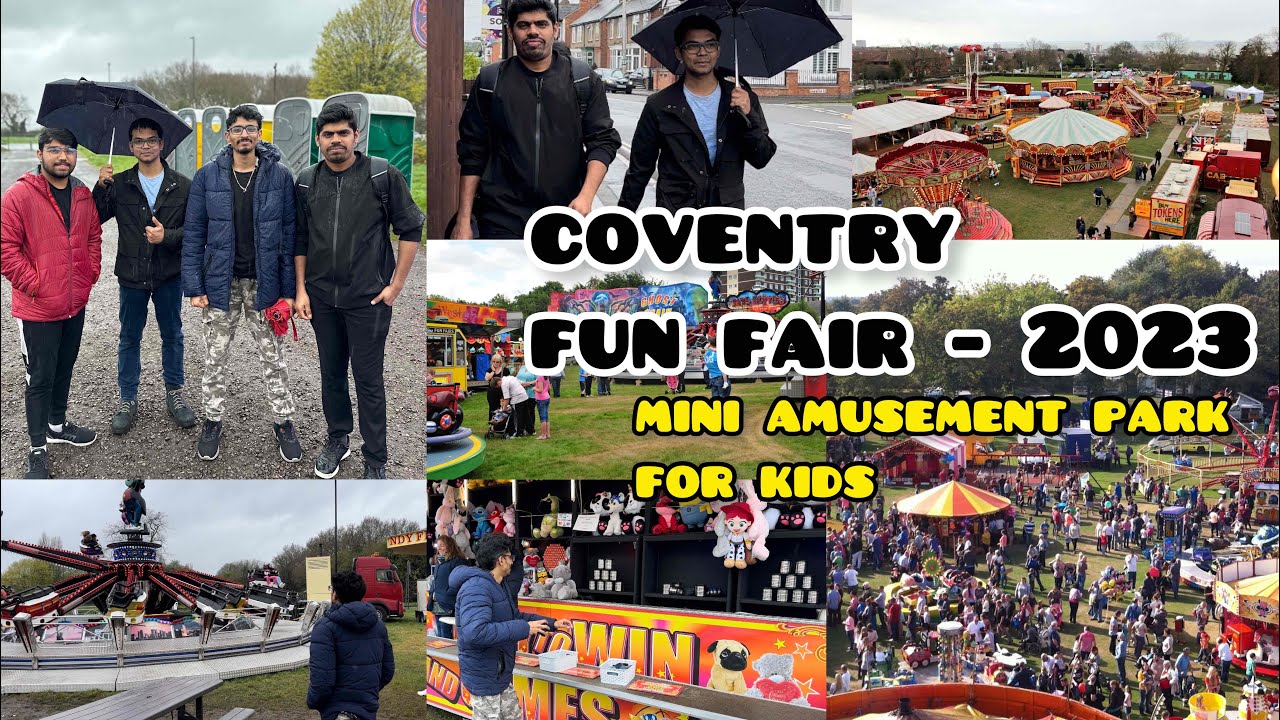 FUN FAIR coventry 2023 | Mini amusement park for kids |Tamil #coventry ...