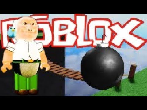 Roblox just a rope bridge - YouTube